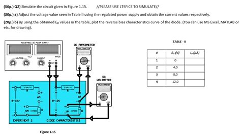 50p Q2 Simulate The Circuit Given In Figure 115 Please Use