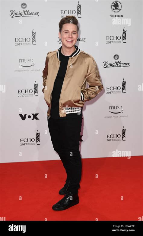 German Singer Felix Jaehn Arrives For The 26th Edition Of The Echo