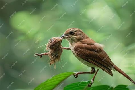 Premium Photo Shrike With Impaled Prey Bird Watching