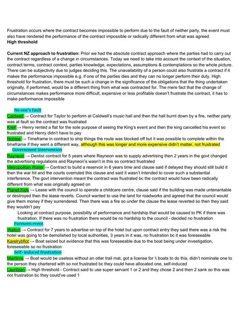 law of contract full years lecture notes laws202 law of contract otago thinkswap