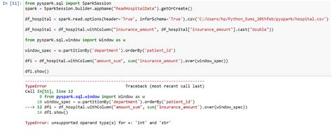 Handling A Pyspark Typeerror ‘unsupported Operand Types For ‘int And ‘str