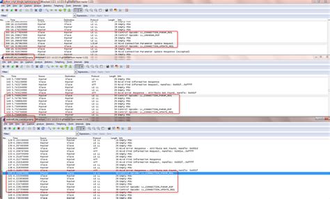 CC R F BLE Connection Interval Connection Parameter Update Requests With Android