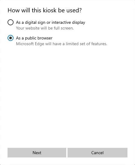 How To Enable Kiosk Mode In Windows 10 Assigned Access