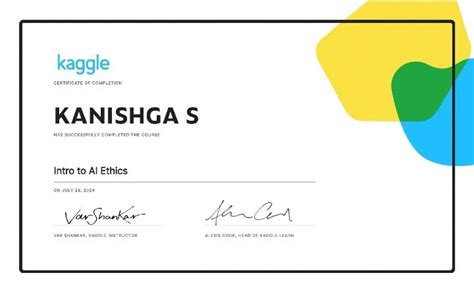 kanishga shanmugam on linkedin aiethics responsibleai kagglelearning