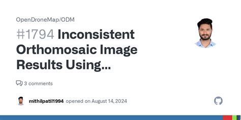 inconsistent orthomosaic image results using opendronemap with pyodm