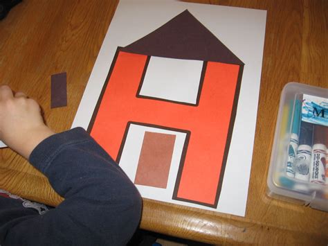 Letter H Crafts Printable Educational Printable Activities