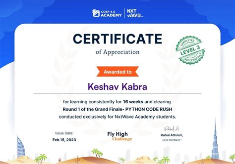 Keshav Kabra On Linkedin Completed Till Level 3 Successfully 😊