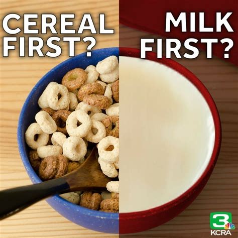 Do You Pour Milk Before Cereal Or Cereal Before Milk Girlsaskguys