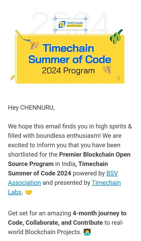 Yashwanth Chennuru On Linkedin Blockchain Web3 Tsoc24 Opensource