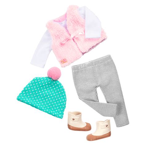 Our Generation Fuzzy Feelings Outfit For 18 Inch Dolls Jr Toy Company