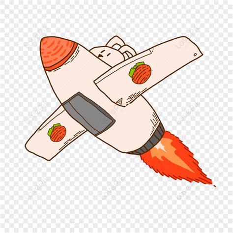 로켓 토끼 Png 일러스트 무료 다운로드 Lovepik