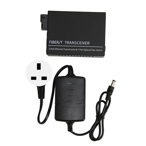 Fiber Transceiver Tx1310nm Rx1550nm Single Fiber Single Mode Up To 25km Fiber Ethernet Media