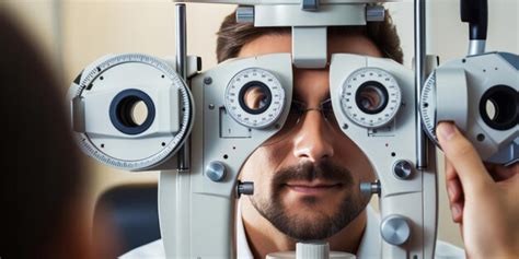 Premium Photo Comprehensive Eye Examination Ophthalmologist Care For