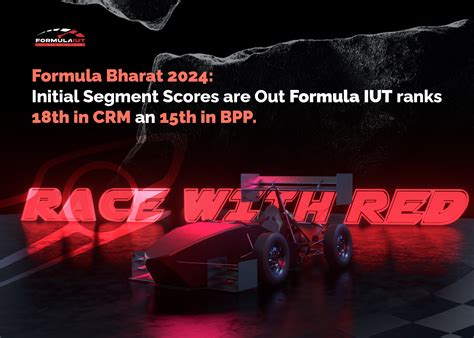 Formula Iut As 81 University Teams Gather For The