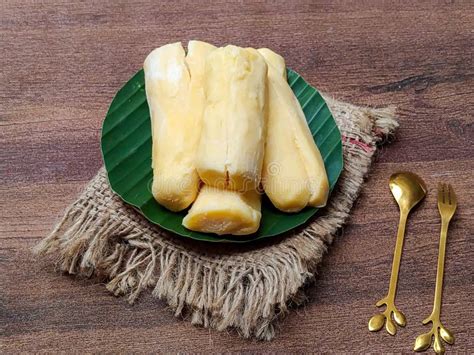 Cassava Tape Is A Traditional Food Produced From The Fermentation