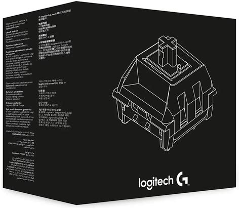 Logitech Gx Mechanical Tactile Switches For Pro X Mechanical Gaming Keyboard Ps