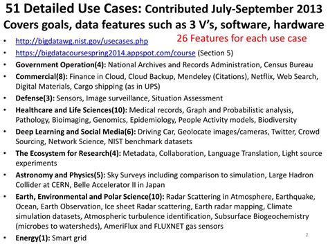 Ppt 51 Use Cases And Implications For Hpc And Apache Big Data Stack