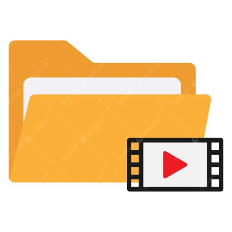 Filedot Folder Video Download Png Vector Psd And Clipart With