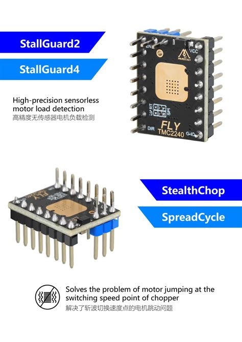 Mellow Tmc2240 V1 0 Silent Stepper Motor Driver