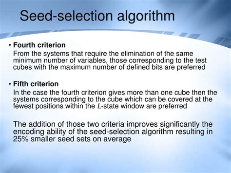 Ppt Reseeding Based Test Set Embedding With Reduced Test Sequences Powerpoint Presentation