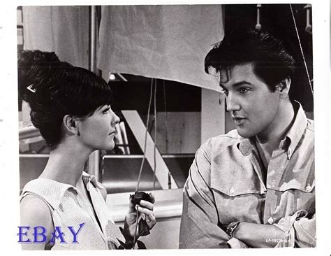 Elvis Presley Shelley Fabares Vintage Photo Clambake Ebay Elvis