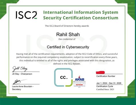 Rahil Shah M Eng On Linkedin Cybersecurity Certificationachieved Careergoals