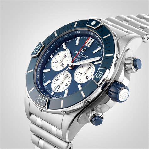 Breitling Super Chronomat B01 44 Stainless Steel Watch Ab0136161c1a1