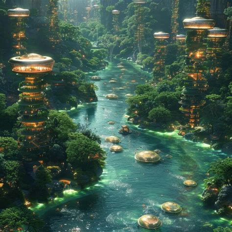 Synthetic Biology Creating Artificial Ecosystems Premium Ai Generated Image