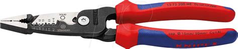Kn 13 72 200 Me Multifunktions Elektrikerzange 200 Mm Kopf Poliert