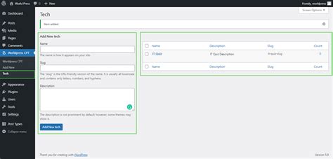 Create Custom Post Type And Taxonomy In Wordpress Gvtechnolab