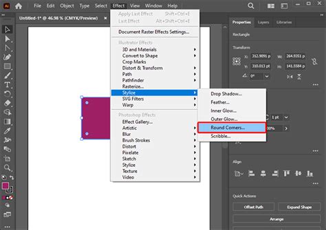 How To Round Corners In Illustrator