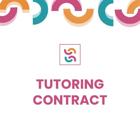 Tutoring Contract Template Edit Online And Download Example