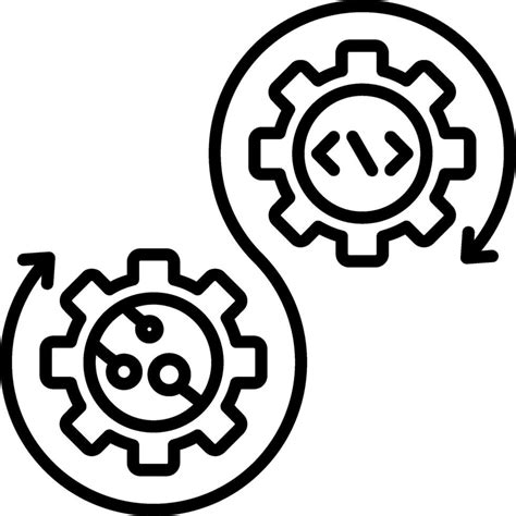 Devops Line Icon 53676874 Vector Art At Vecteezy