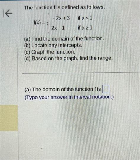 Solved The Function F Is Defined As Follows F X 2x 32x1 Chegg