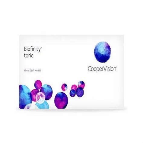 Polycarbonate Daily Wear Soft Biofinity Contact Lens Packaging Type Box At Piece In New