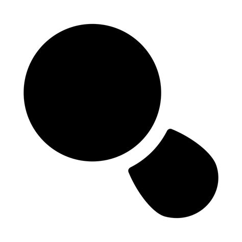 White Magnifying Glass Icon For Search Optimization