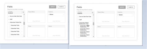 Wrapping Text In The Fields Window To Make Long Field Names Visible