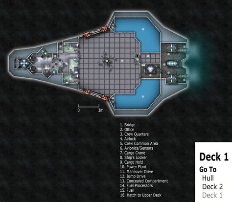 Star Wars Deck Plans For RPG Gaming