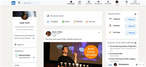 GitHub Uygarsuslu Linkedin Clone