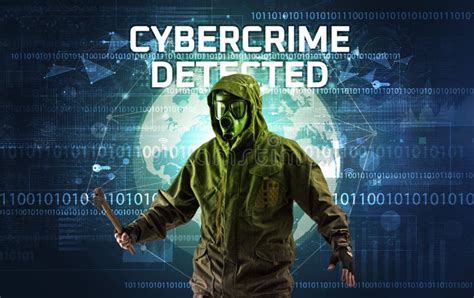 Faceless Hacker At Work Security Concept Stock Image Image Of Dark Criminal 263955731