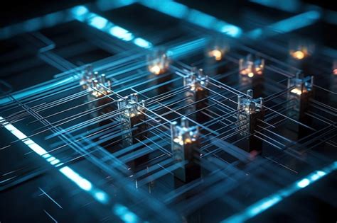 Premium Ai Image Quantum Computer Technology Qubits Ai Generative