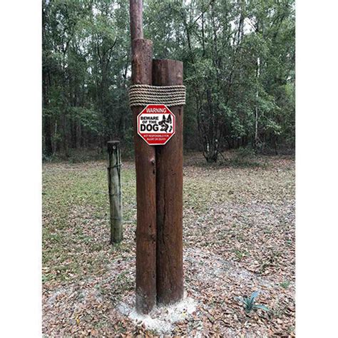 Beware Of The Dog Aluminum Warning Sign Anley Flags