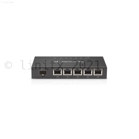 Ubiquiti Edgemax Edgerouter X Sfp 5 Port Router Er X Sfp