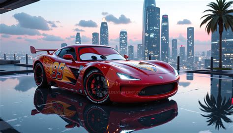 Lightning Mcqueen By Deluxeai On Deviantart