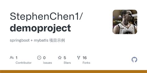 Github Stephenchen Demoproject Springboot Mybatis