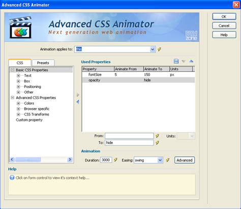 Advanced Css Animator Extensions Dmxzonecom