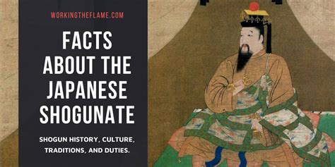 18 Interesting Facts About Shoguns Updated Working The Flame