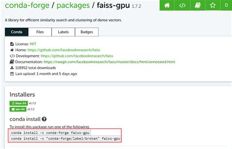 2023 在windows上的安装faiss Gpu（使用anaconda） Faiss Gpu安装 Csdn博客