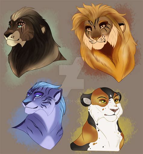 Lion Adopt Collab With Ishira Closed By Beestarart On Deviantart