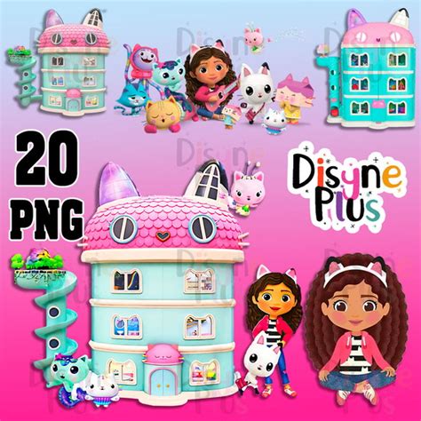 Casa Magica Da Gabby Kit Vetores Png Elo7